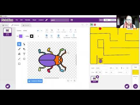 Coding for "Beetle in the Maze" game and playing it in Pictoblox. - YouTube