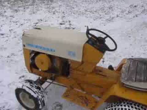 1965 Cub Cadet 102 Startup - YouTube