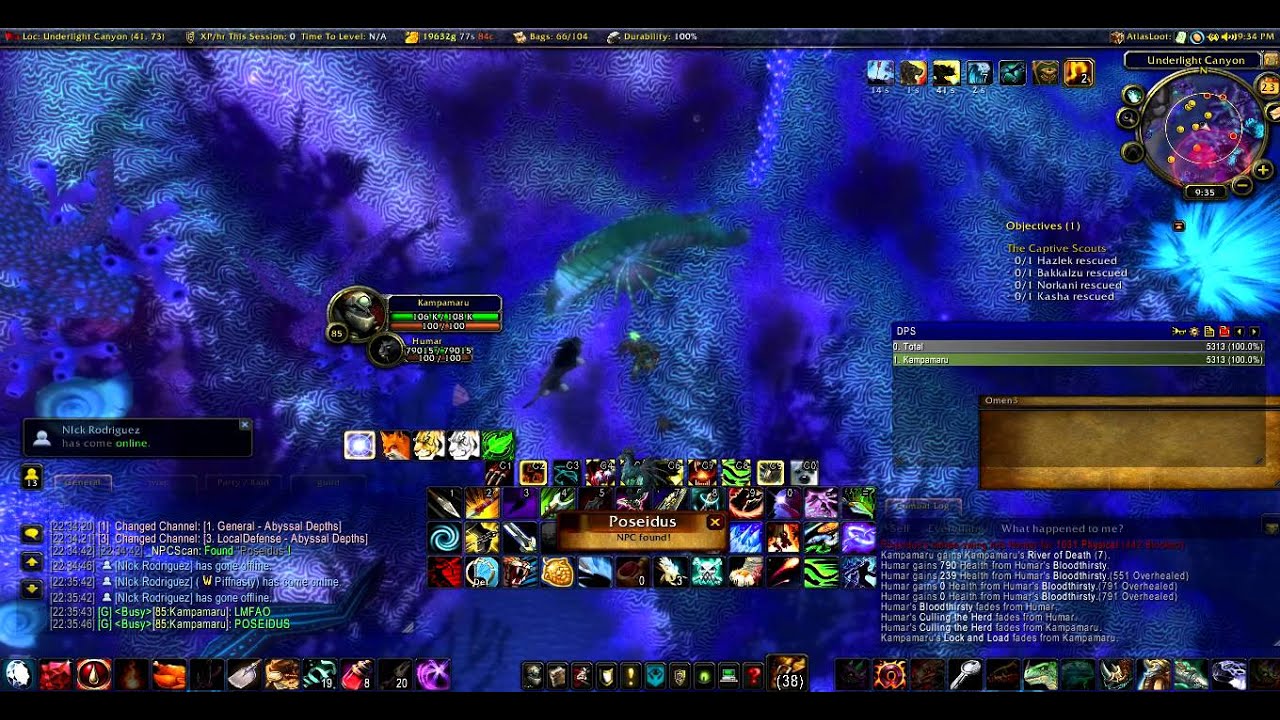 Poseidus Kill - Drak'thul US - YouTube