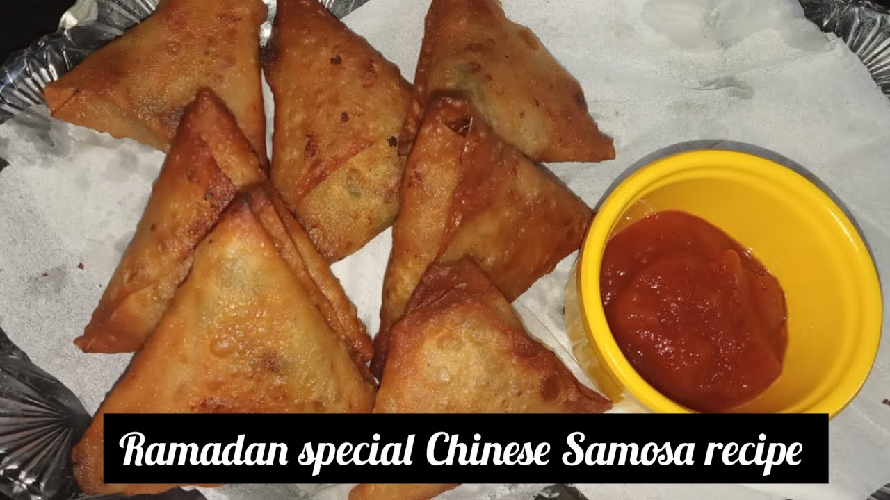 Chinese samosa | iftar recipe chicken samosa | cookingwithafsheen # ...