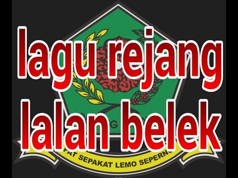 LAGU DAERAH REJANG LEBONG LALAN BELEK - YouTube