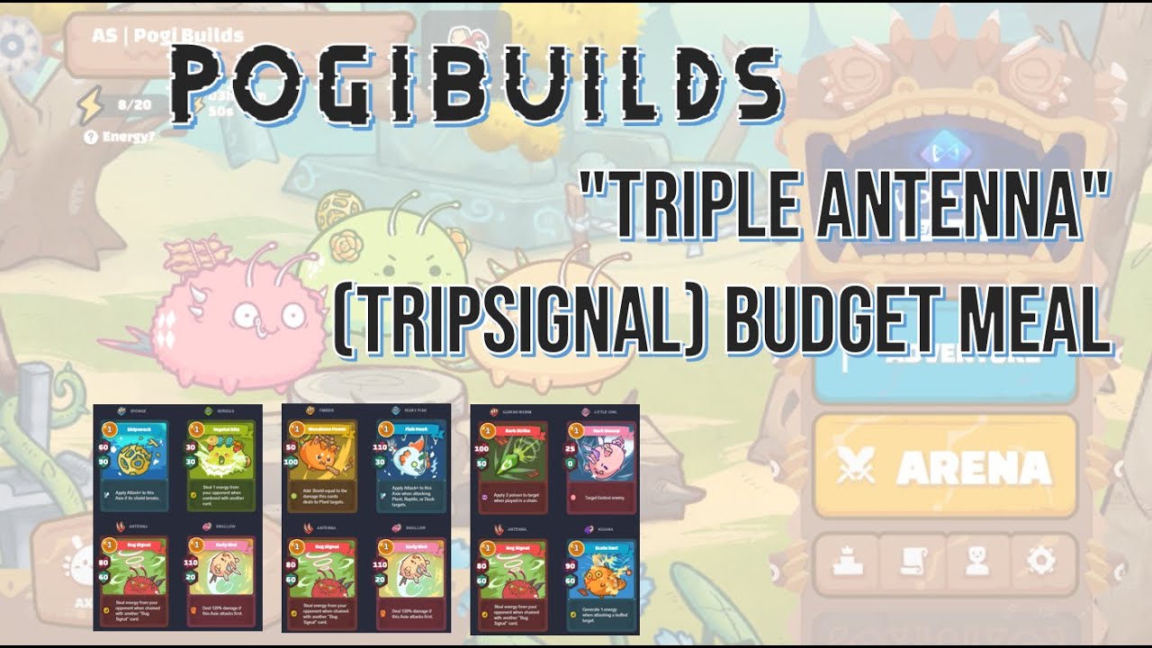 Axie Infinity - "Chop BBP" Triple Bug Signal Gameplay - YouTube