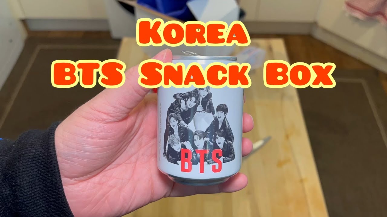 BTS Korea Snack Box 📦 - YouTube