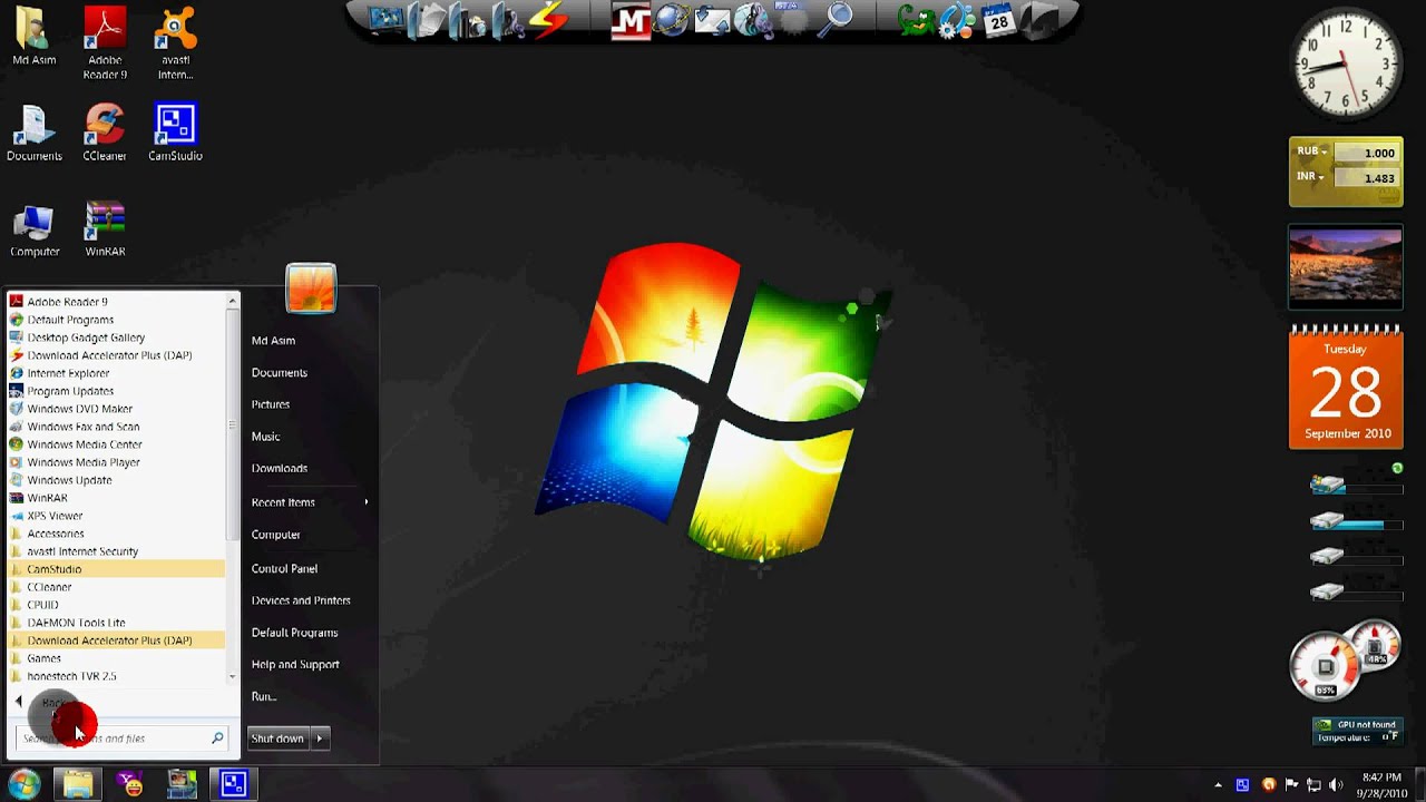 windows 7 Hidden Themes Hd 1200*1080p - YouTube