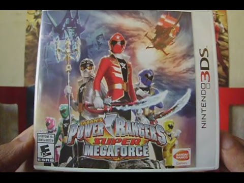 Power Rangers Super MegaForce 3DS Unboxing! - YouTube
