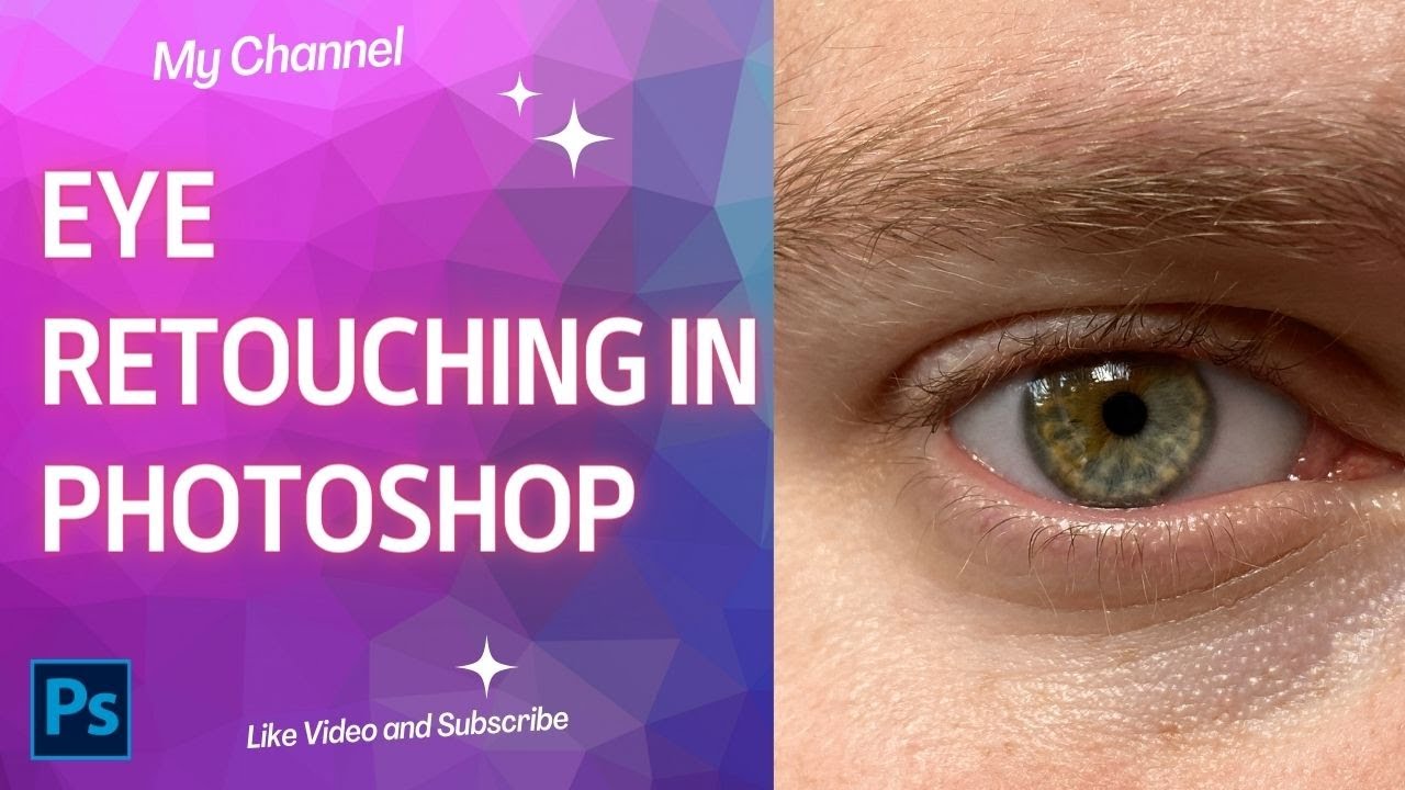 Eye Retouching in Photoshop - YouTube