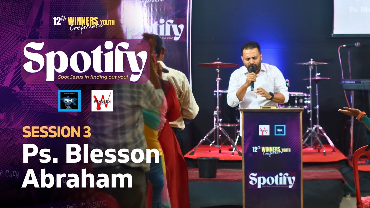 Ps. Blesson Abraham ll Session 3 ll 12th WYC 2025 - YouTube