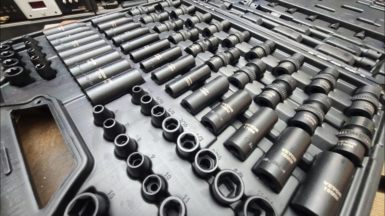Vevor's Updated 3/8" Impact 90-Piece Super Socket Set Review - YouTube