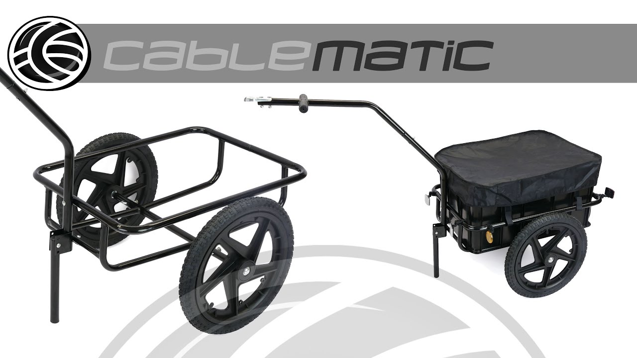 Remolque de bicicleta para carga de 40Kg con caja de 70L distribuido ...