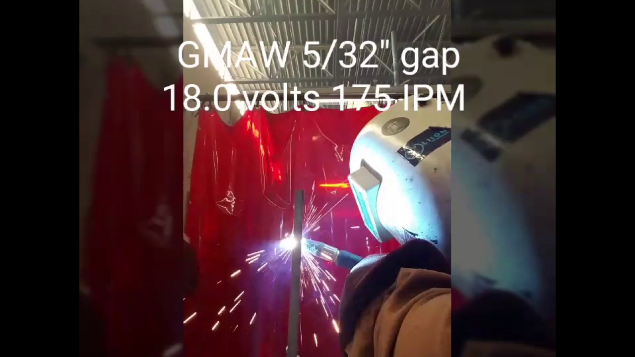 MIG/Fluxcore 3G Plate and Bend Test - YouTube