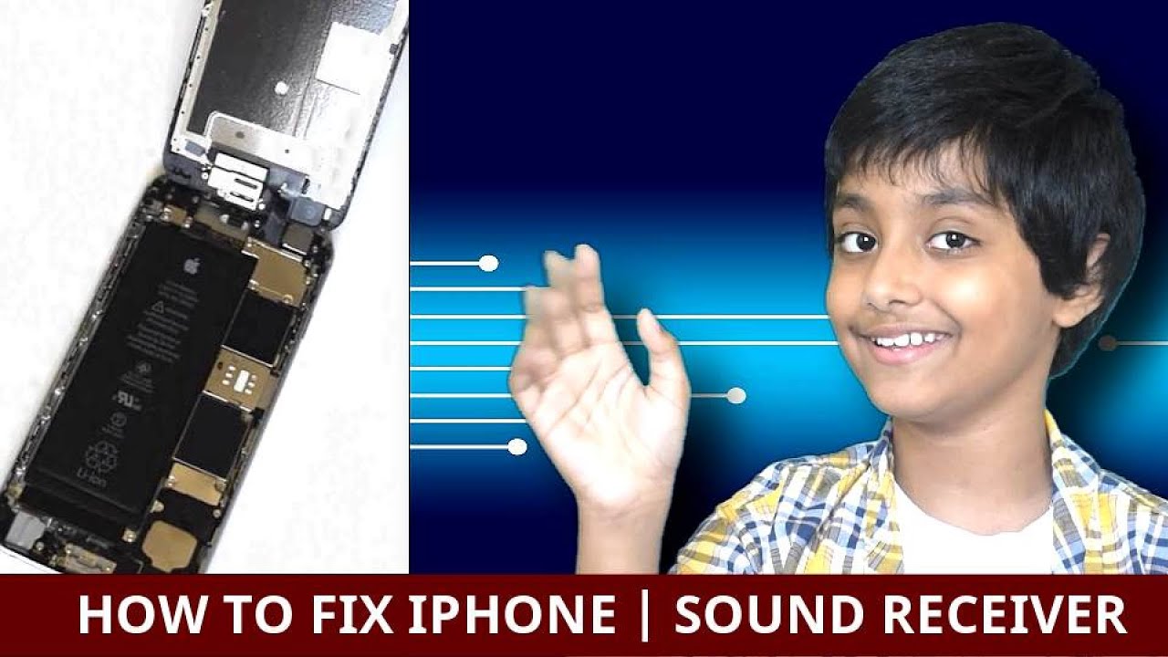 HOW TO FIX IPHONE | SOUND RECEIVER - YouTube