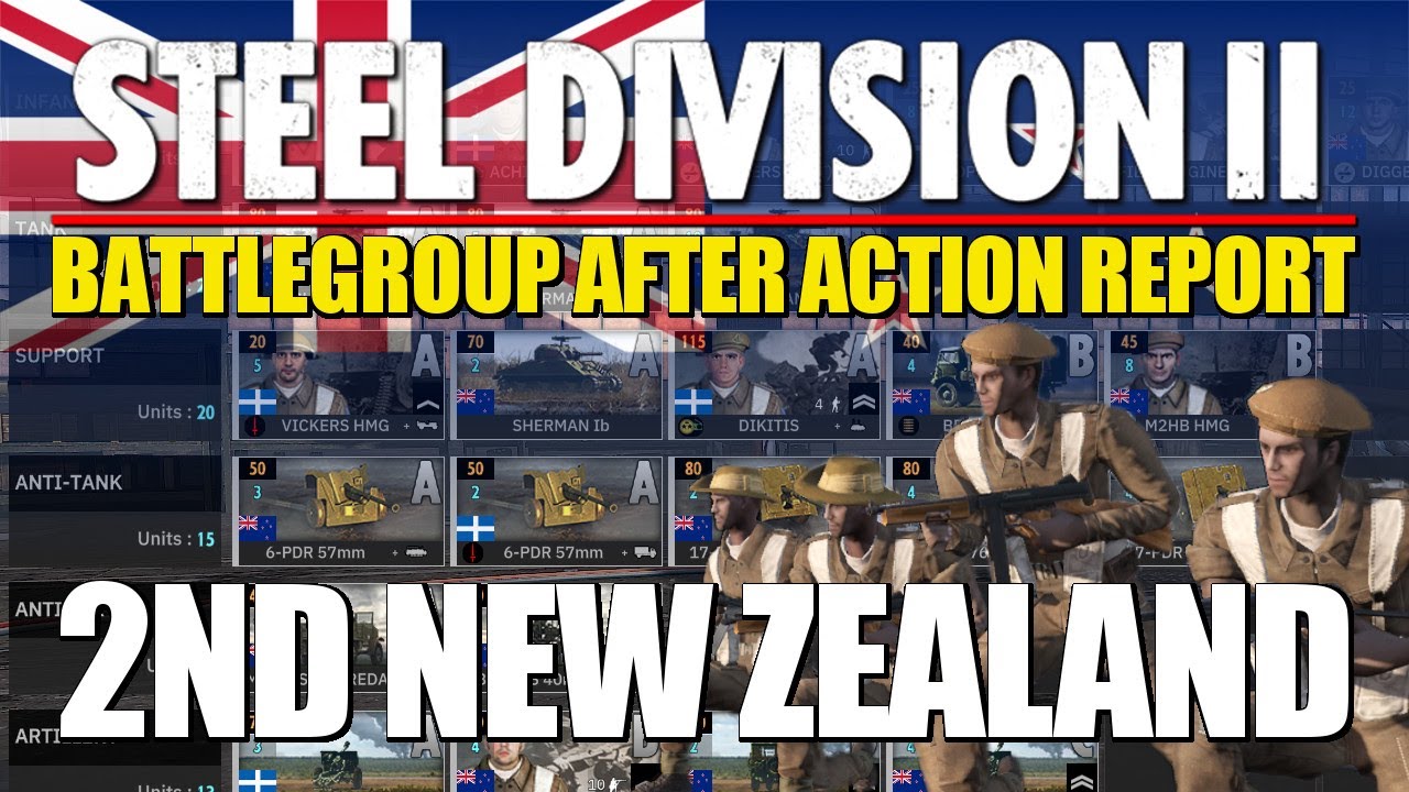 2nd New Zealand | A WW2 hybrid combined-arms formation with attached ...
