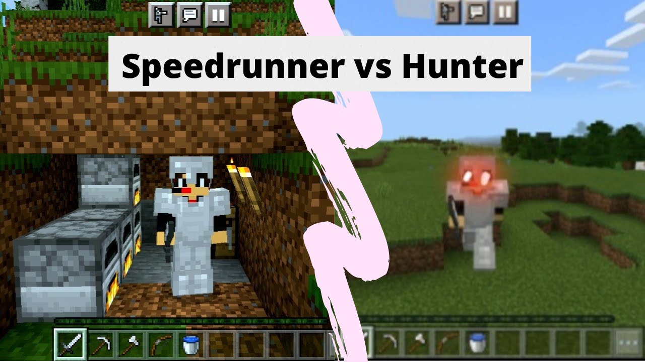 Speedrunner vs Hunter... ON MOBILE - YouTube