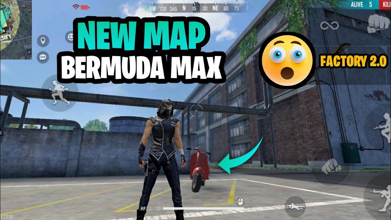 NEW MAP FREEFIRE MAX BERMUDA MAX | FACTORY 2.0 | First Look Ultra ...