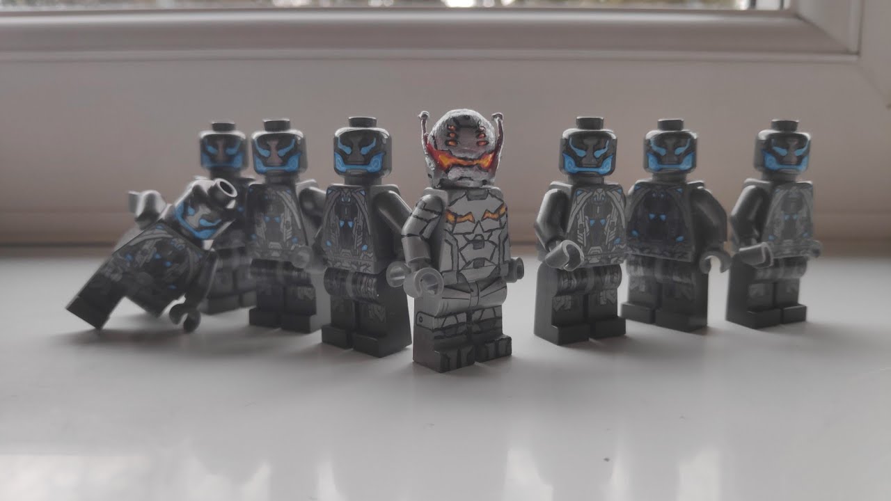 Custom Showcase: Lego Marvel's Ultron - YouTube