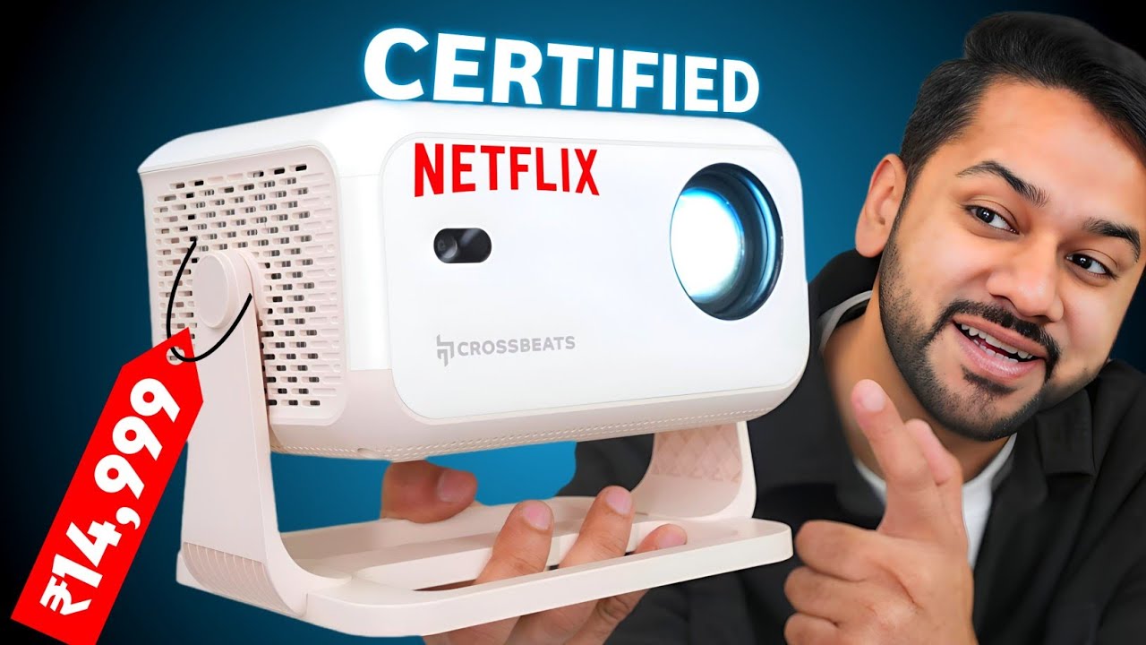 Crossbeats Lumex Flix Projector Review | Official Netflix | AI ...