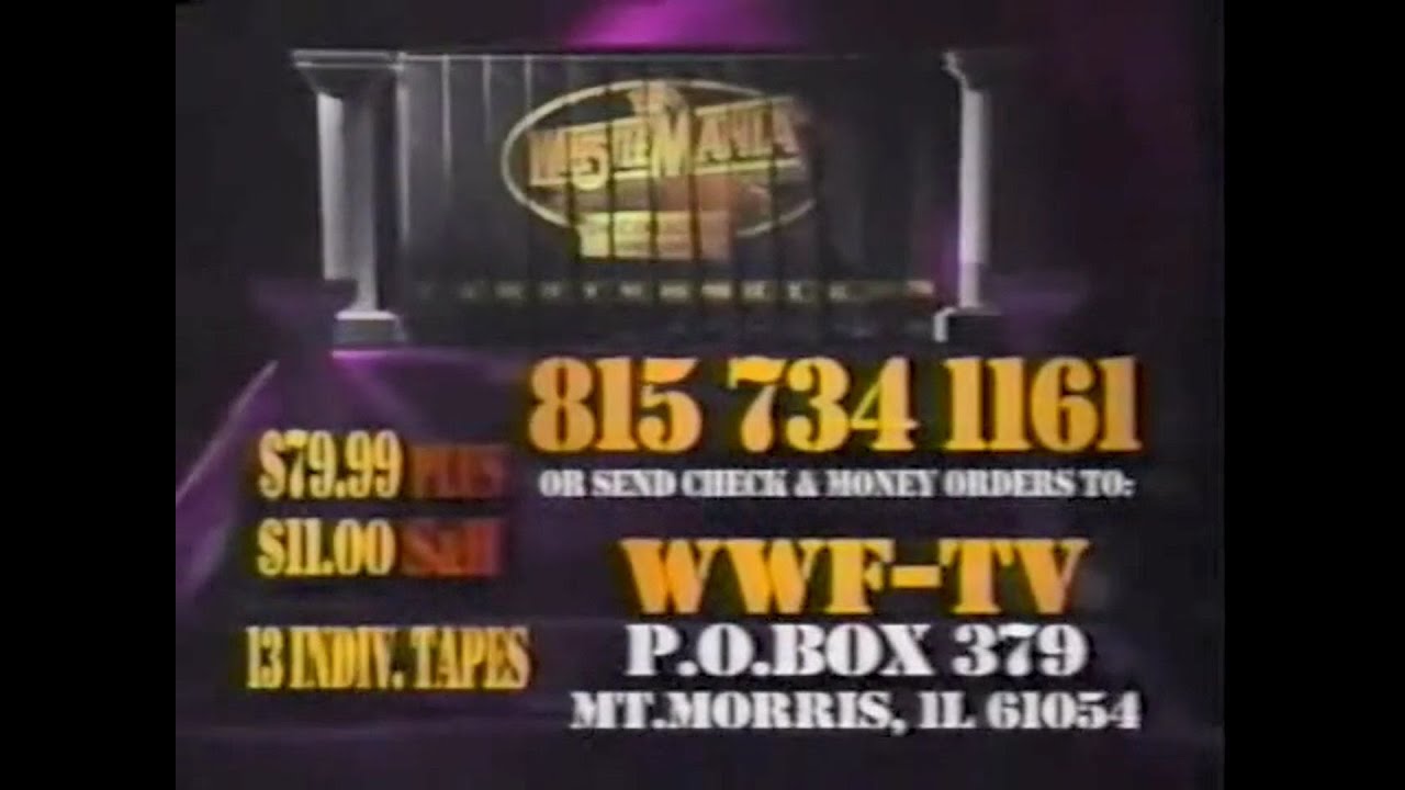 WrestleMania The Collection VHS Commercial - YouTube