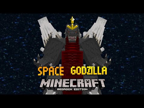 Godzilla greatest enemies addon: Space Godzilla|Minecraft bedrock ...