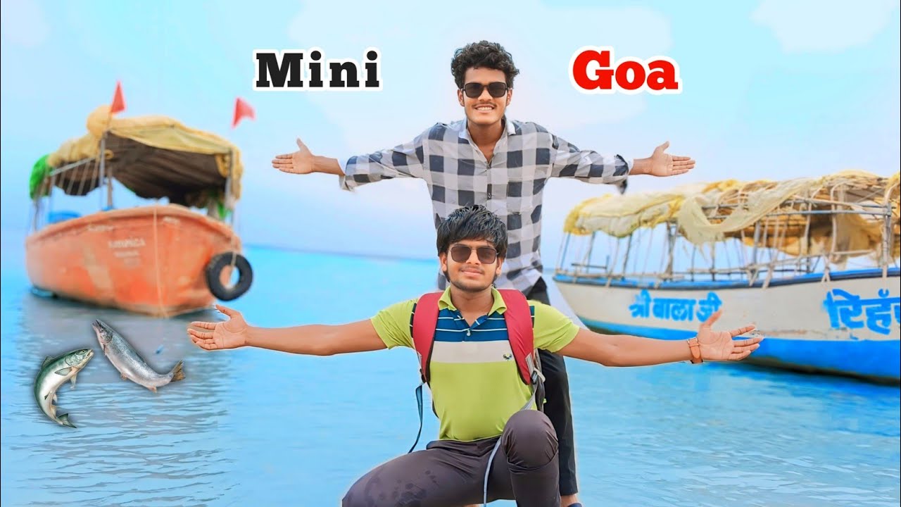 Mini Goa 🥵 Full enjoy || गर्मी बुझाने पहुंचे समुंदर 🥶🥶 || S4 place ...