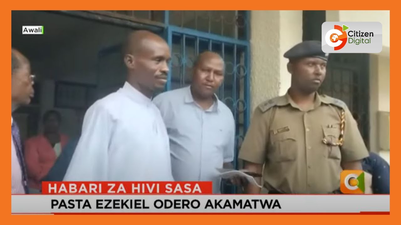 Maafisa wa DCI wamkamata pasta Ezekiel Odero - YouTube
