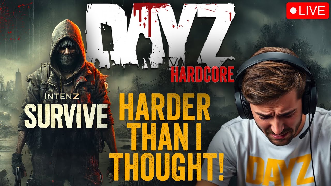 IntenZ DAYZ Hardcore Mode: Survive or Die! Live Stream! [UNEDITED] - YouTube