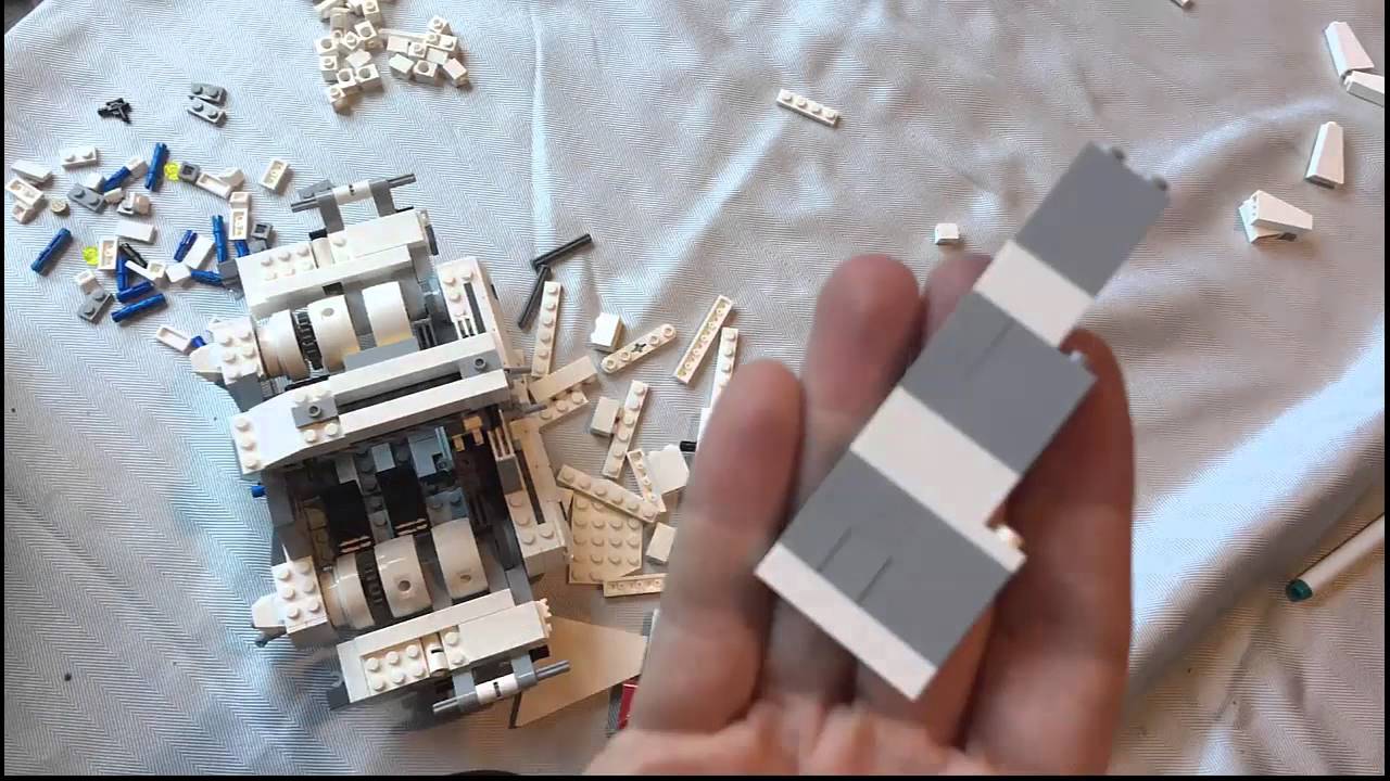 Legos Star Wars Darth Vader's Imperial Shuttle Time Lapse Build - YouTube