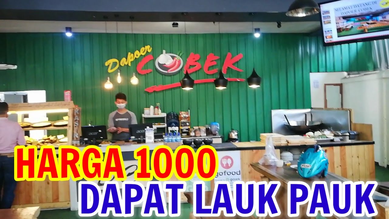 kuliner murah di malang || dapoer cobek - YouTube