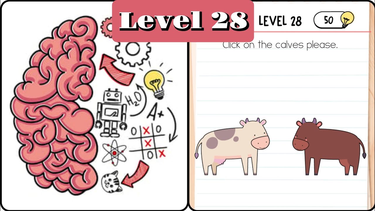Brain test 28 | brain test level 28 - YouTube