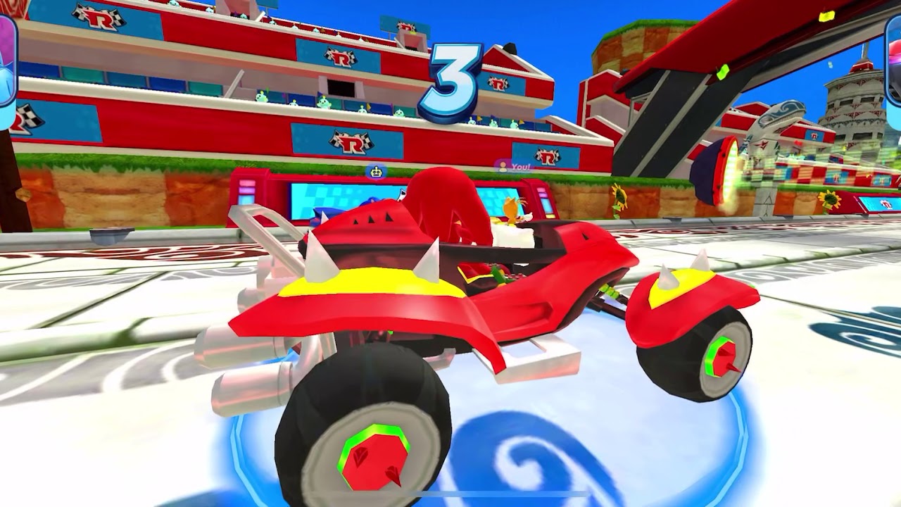 Apple Arcade Sonic Racing Landscape Gameplay on iPhone 11 Pro Max ...