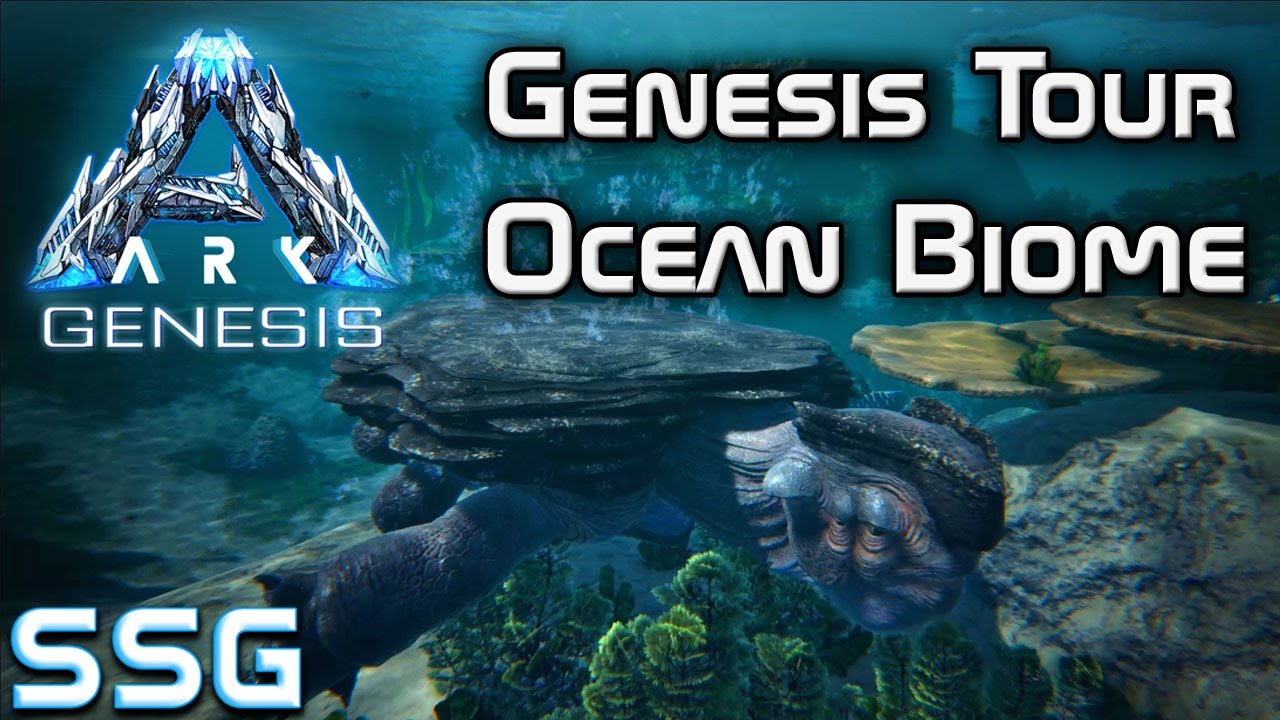 ARK Genesis Tour Ocean Biome - YouTube