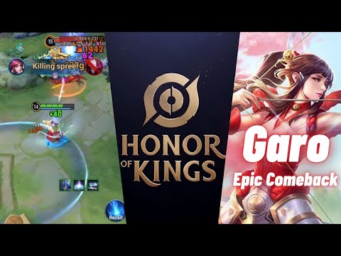 Honor Of Kings (Garo) Gameplay HOK - YouTube