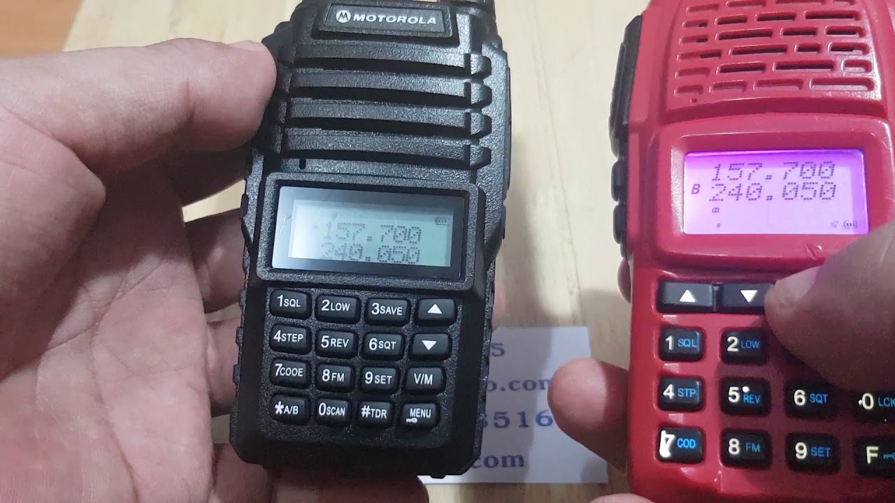 วิธีฟัง 2 ช่อง พร้อมกัน Motorola gp388 - YouTube