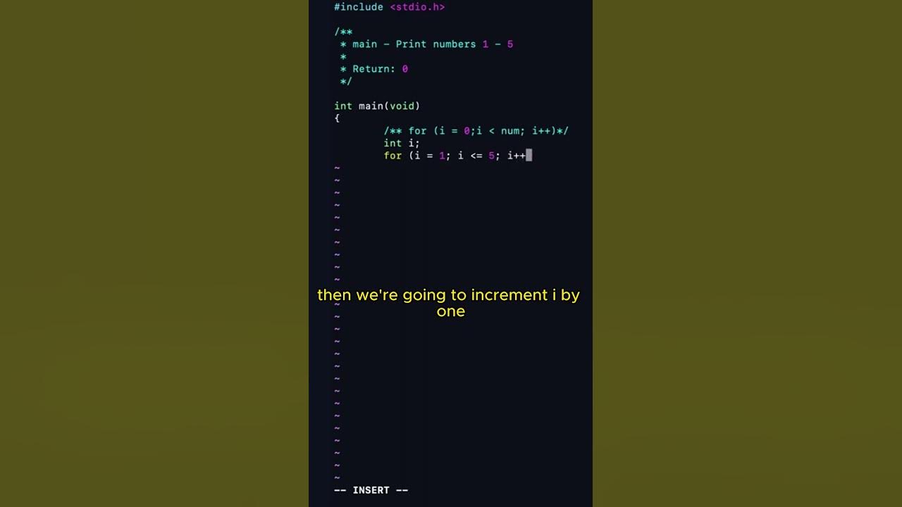 For Loop in C - Full Video Out Now! #shorts #programming #cprogramming - YouTube