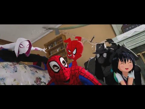 Spider-Man Into Spider-Verse|Fight In The House scene 2018 - YouTube