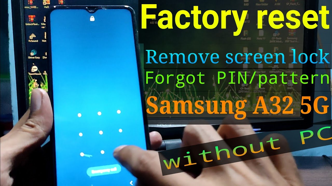 Factory Reset Samsung A32 5G || Hard reset Samsung A32 5G || Samsung ...