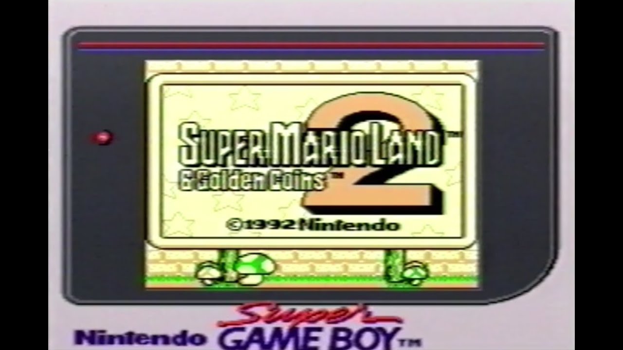 GB - Super Mario Land 2 (Super Game Boy) [VHS Longplay] - YouTube