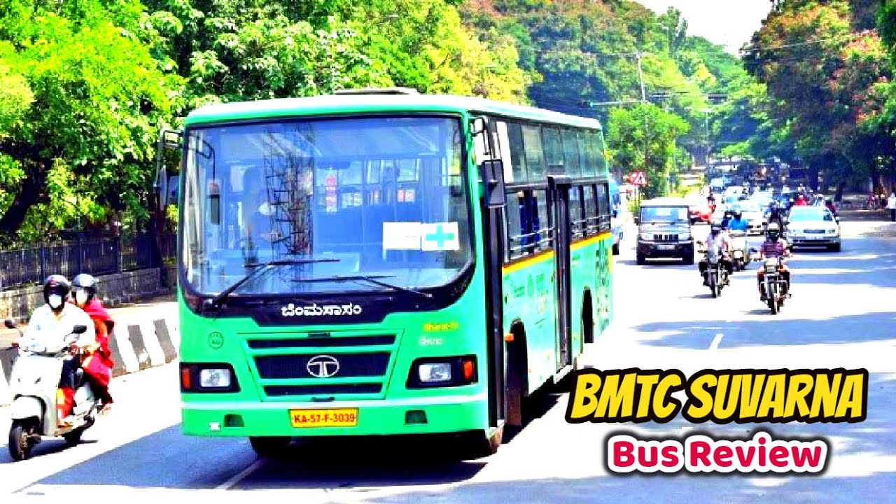 BMTC Suvarna Bus Review | Comfortable with Pushpak seats | Bangalore ...