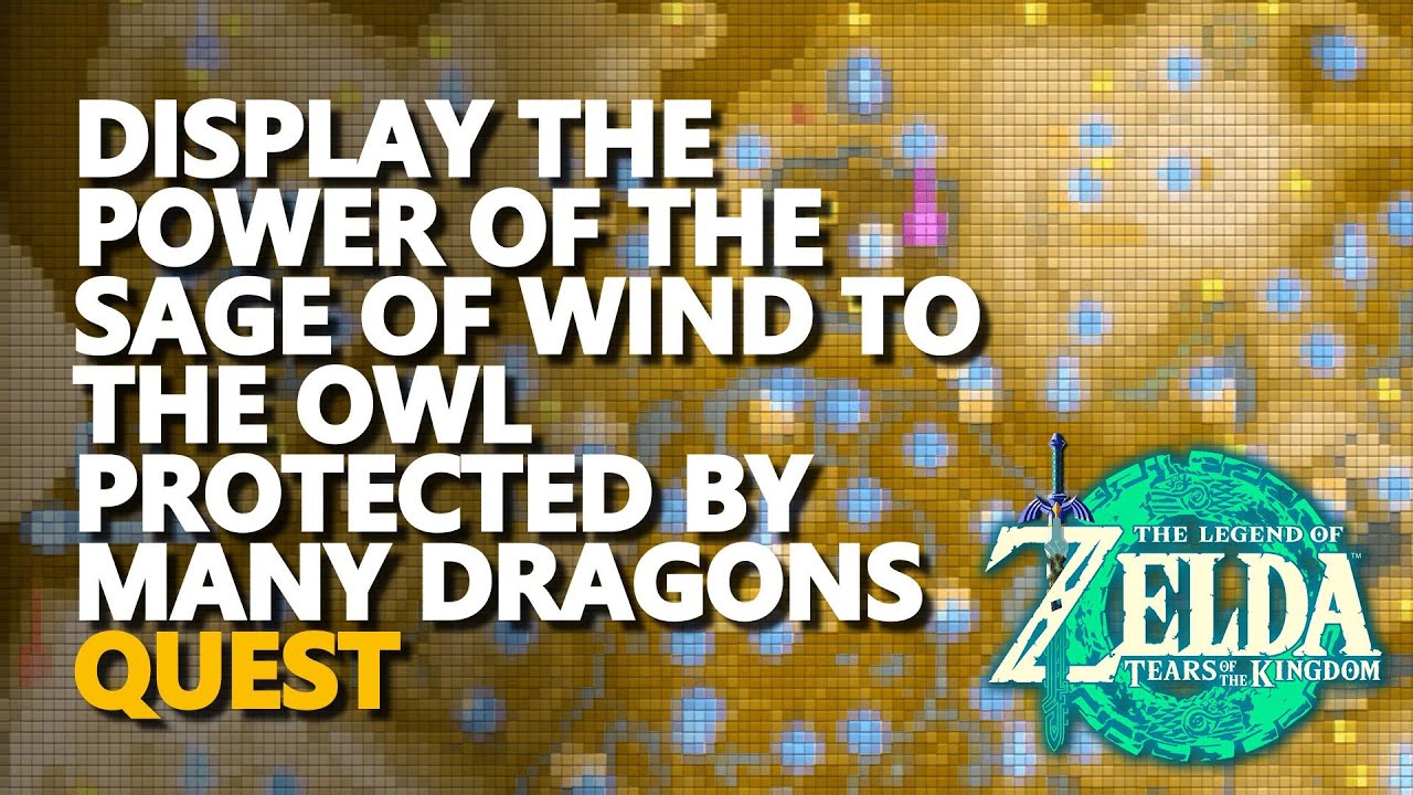 Display the power of the Sage of Wind to the owl protected by many ...