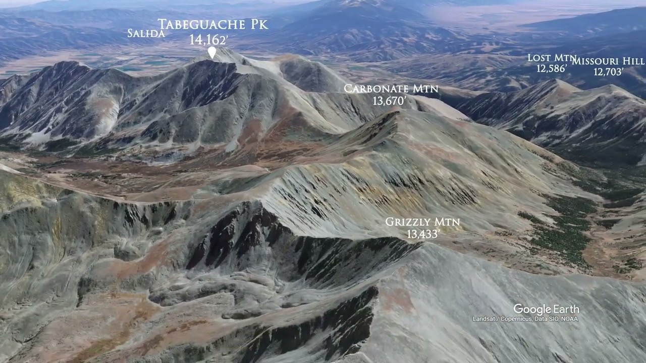 Tabeguache Peak 14,155' - YouTube