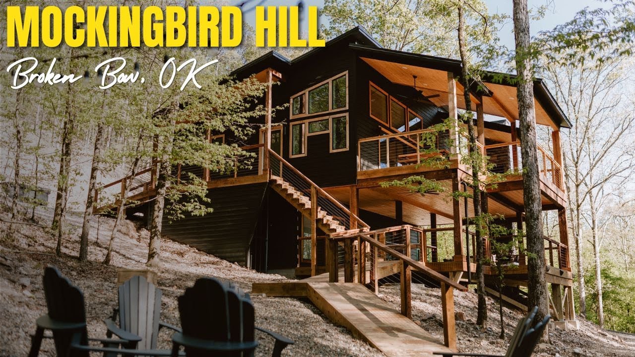 Mockingbird Hill Cabin in Broken Bow, OK - YouTube