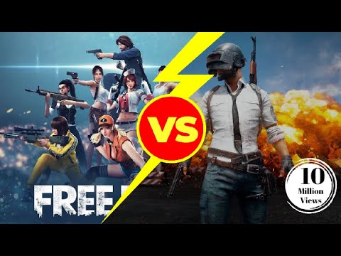 PUBG Mobile VS Freefire | pubg mobile vs free fire which is best | pubg ...