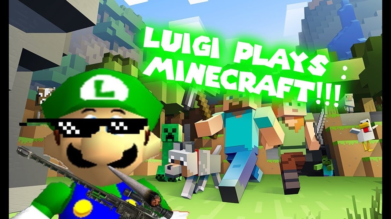 SLL: Luigi Plays Minecraft - YouTube
