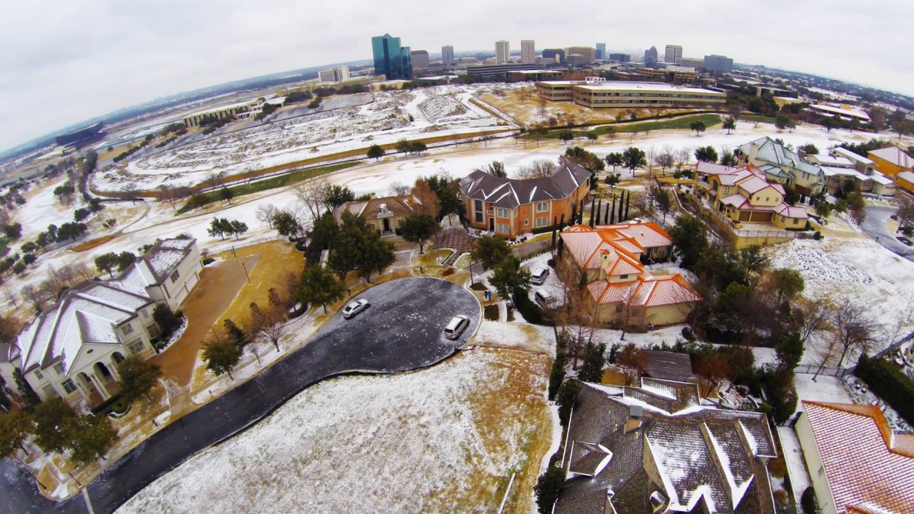 Dallas after winter storm Y - YouTube