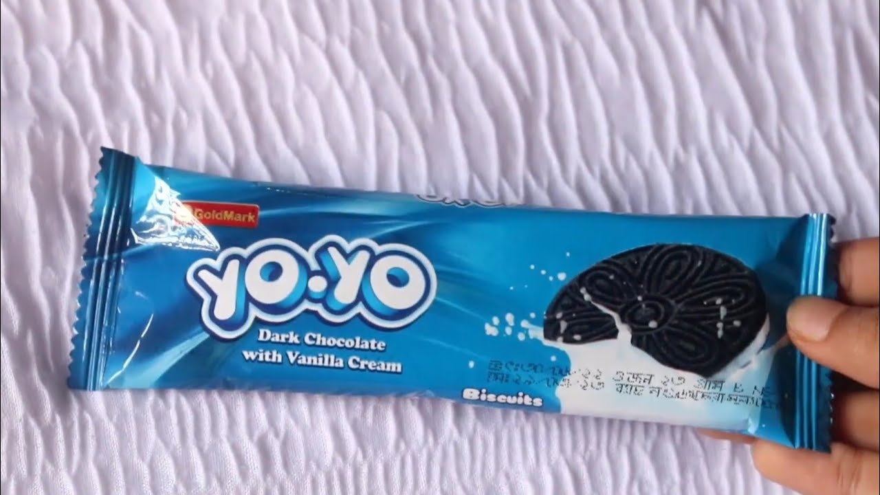YOYO-Dark chocolate biscuit with vanilla cream || দেশী OREO|| Review ...