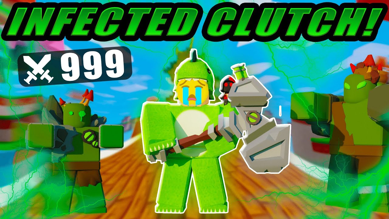 World Record Kills in New Infected V2 (Roblox Bedwars) - YouTube