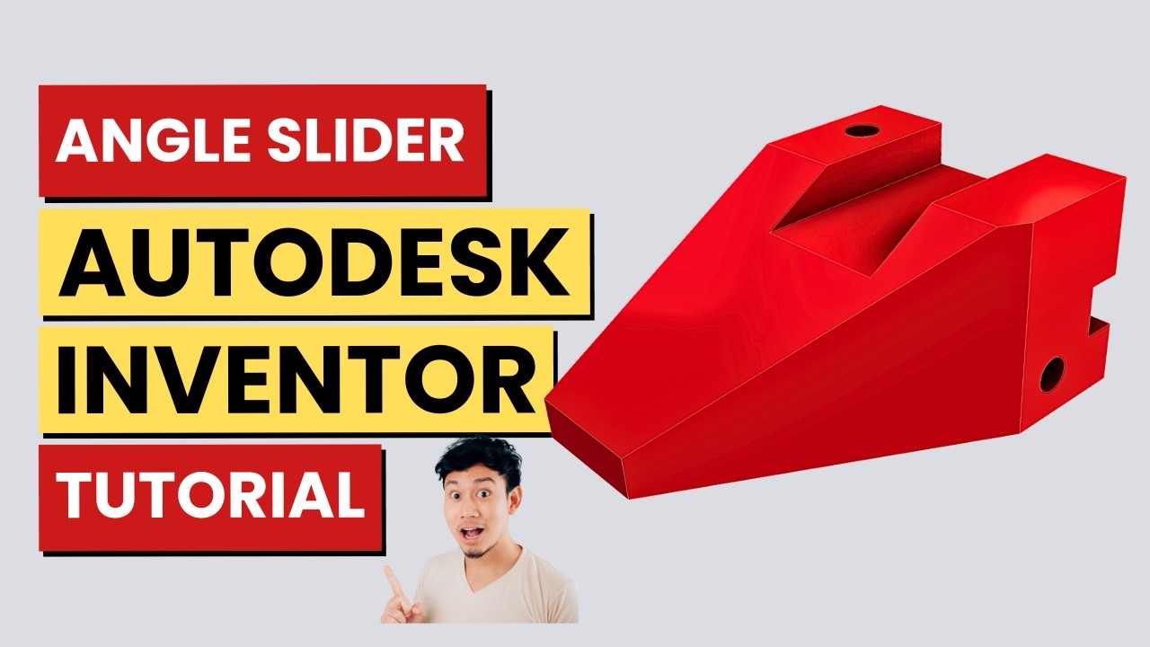 Autodesk Inventor Tutorial (Angle Slider) - YouTube