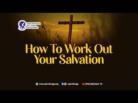 How To Work Out Your Salvation - YouTube