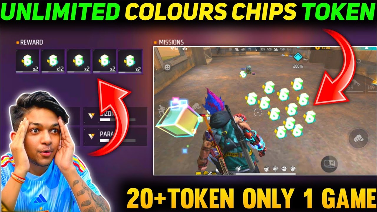 How To Collect Unlimited Colours Chips Token || Unlimited Colours Chips ...