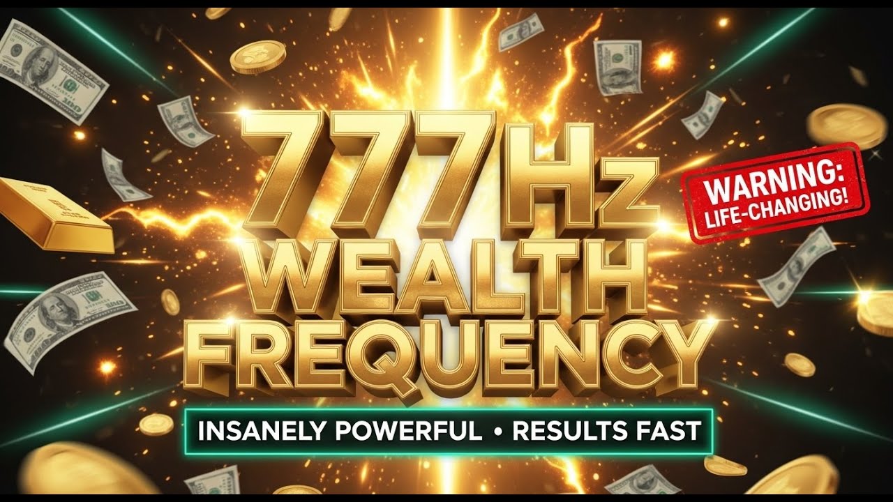 777Hz (INSANELY POWERFUL!) Wealth Frequency 💰 Attract Money FAST | Manifest Abundance Daily ...