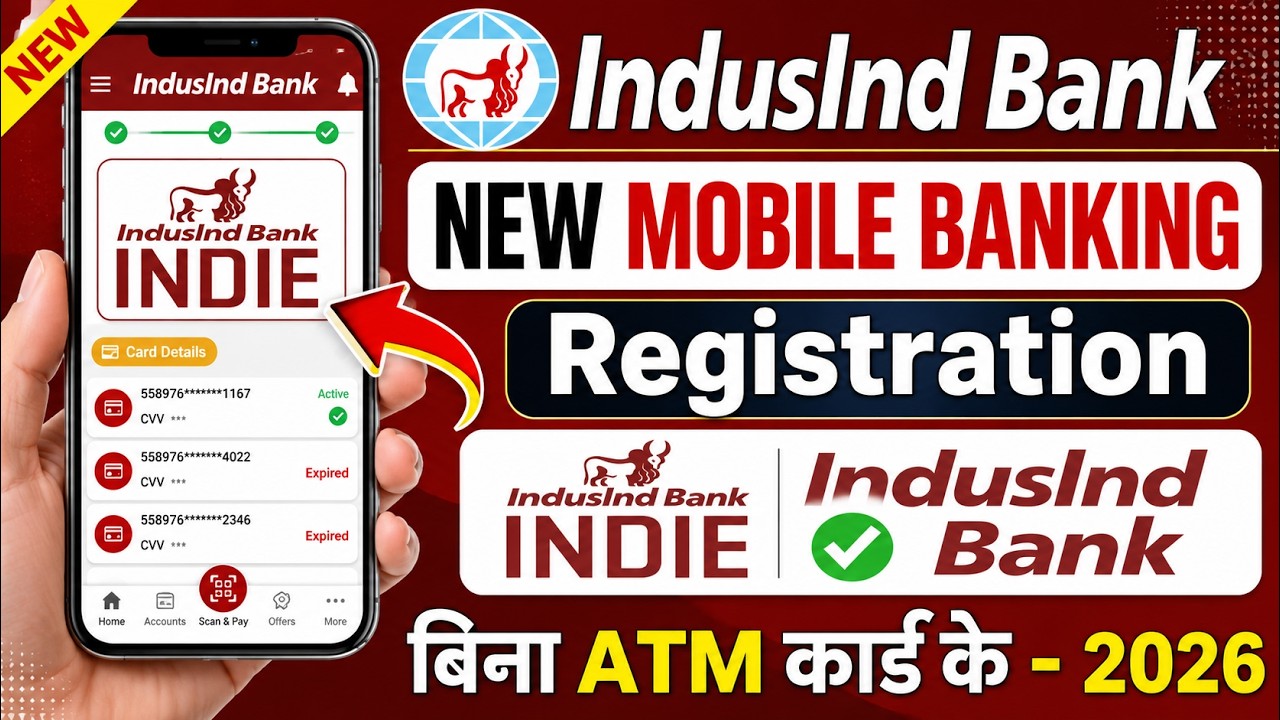 indusind Bank launches new app | INDIE Mobile Banking Registration full ...